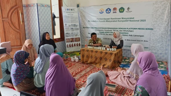 Unisda Dampingi UMKM Dhe Klopo Nusantara melalui Pemasaran Digital