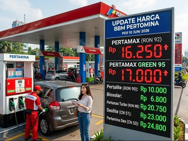 Daftar Harga BBM Pertamina Terbaru Juni 2026: Pertamax Naik, Pertalite ...