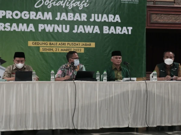Sosialisasi Program Jabar Juara bersama PWNU Jabar